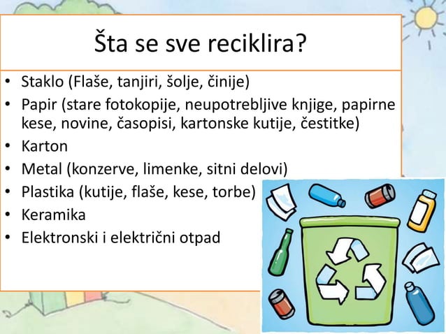 Otpad i reciklaža | PPTX