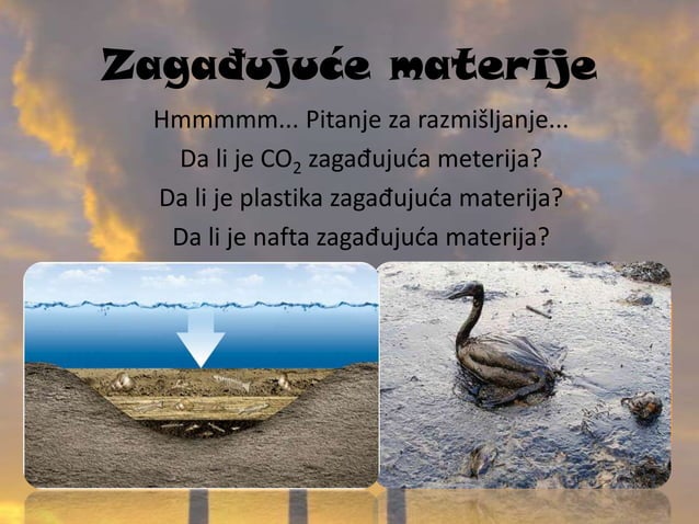 Zagađivanje i posledice zagađivanja | PPTX