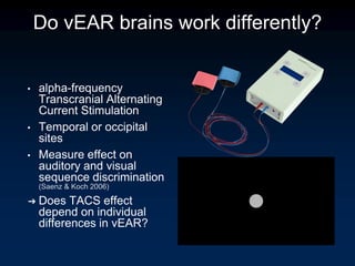 Hearing through your eyes: Modulation of visually-evoked auditory ...