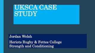Uksca case study (covid specific) | PPTX