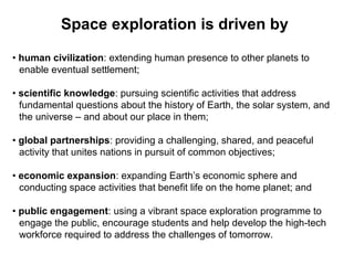 The Global Exploration Strategy and Why it Matters | PPT