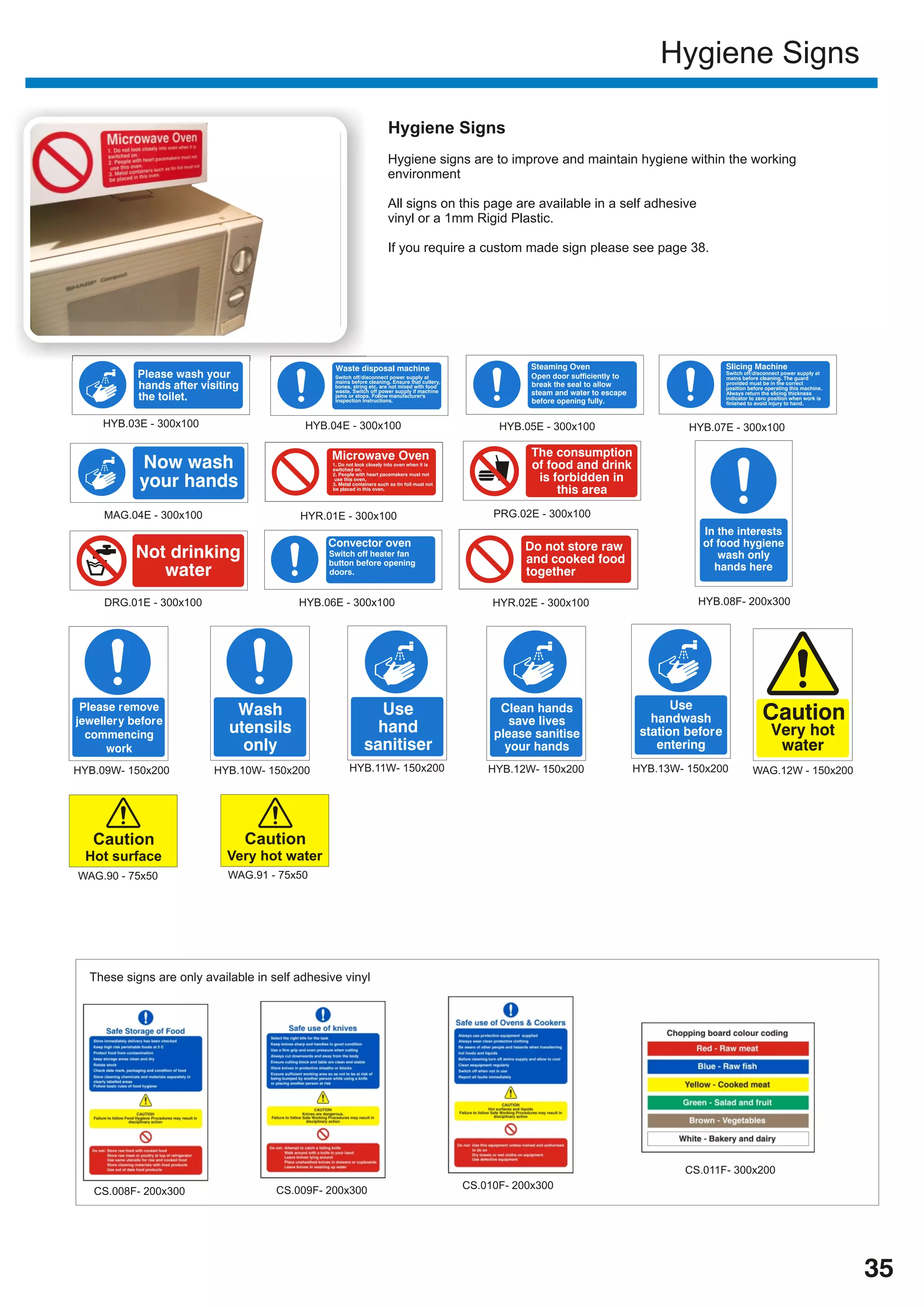 UK Safety Sign Brochure | PDF