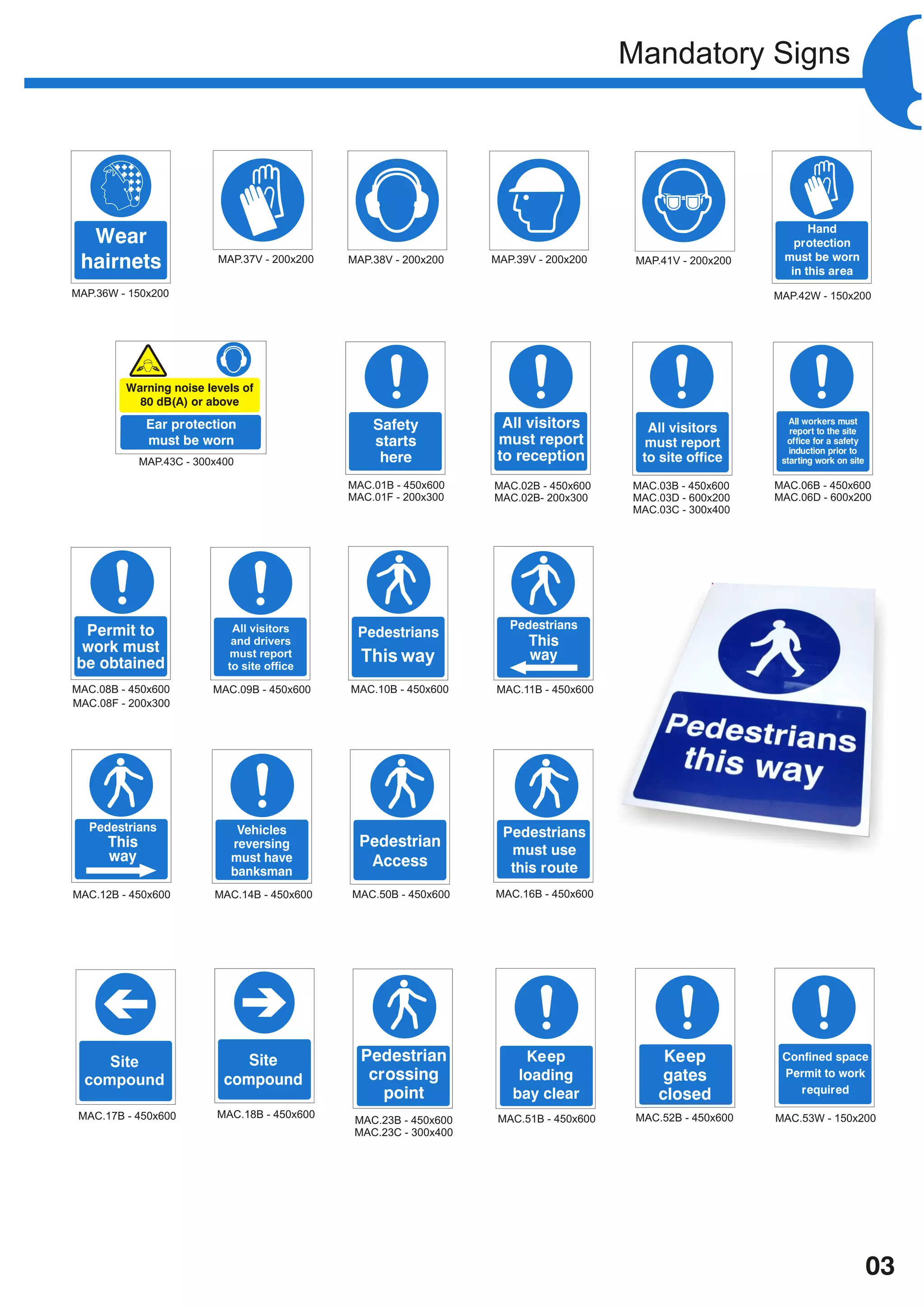 UK Safety Sign Brochure | PDF