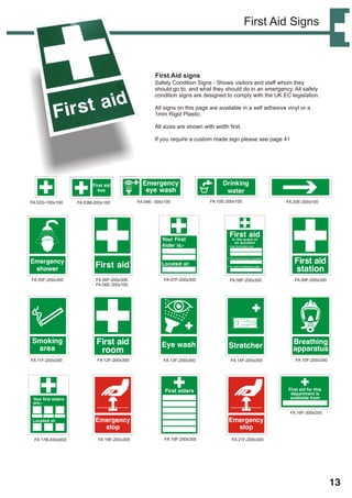 UK Safety Sign Brochure | PDF