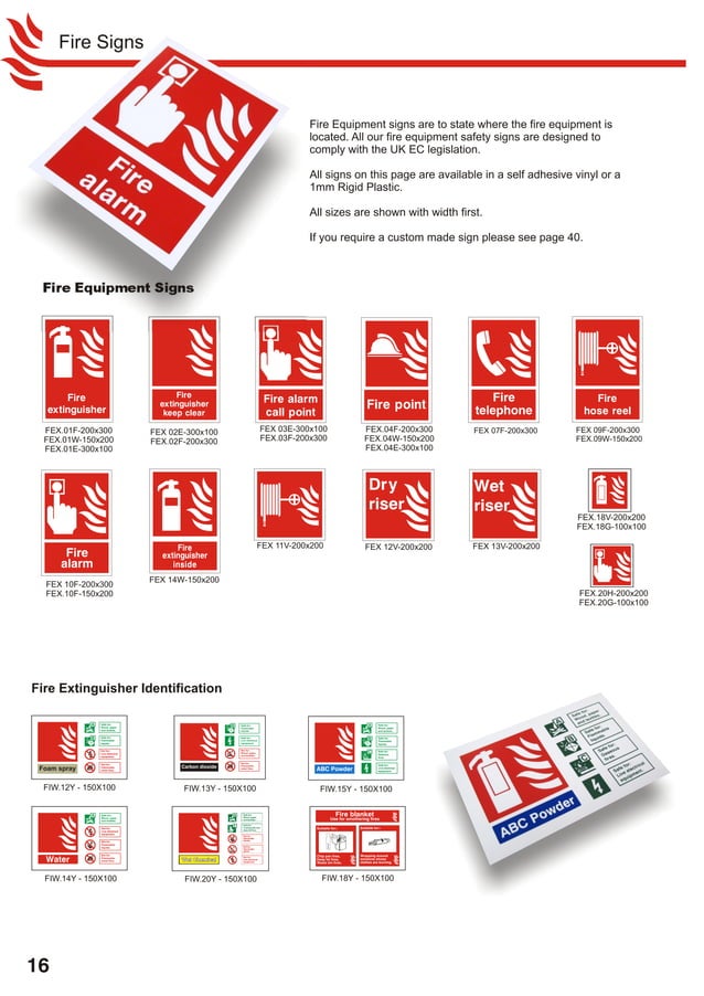 UK Safety Sign Brochure | PDF