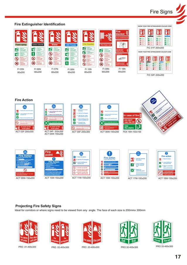 UK Safety Sign Brochure | PDF