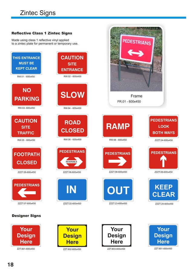 UK Safety Sign Brochure | PDF