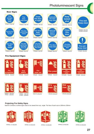 UK Safety Sign Brochure | PDF