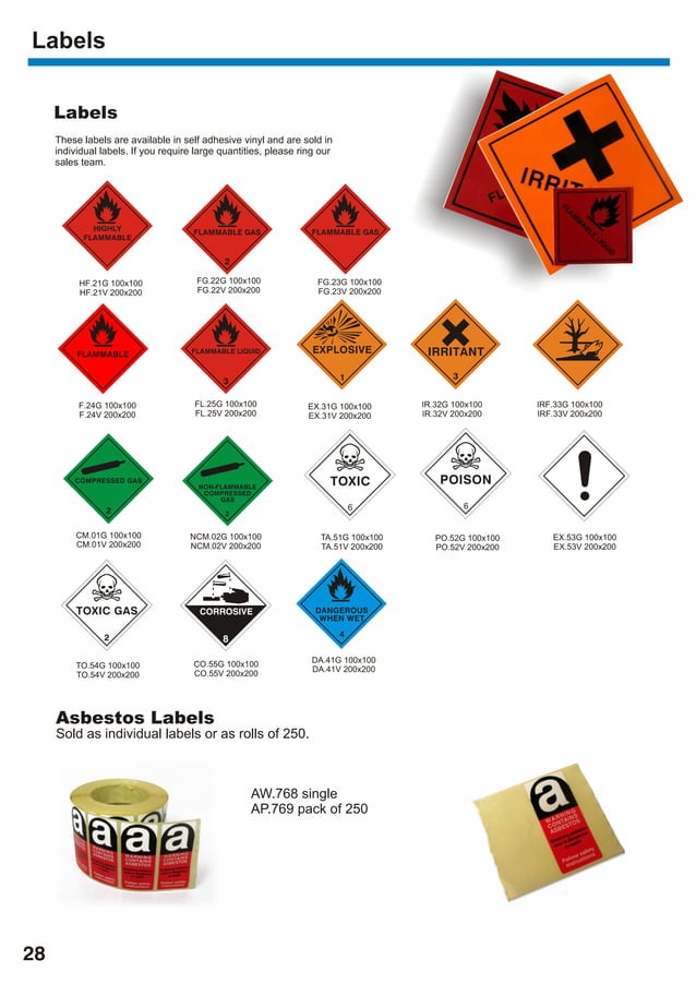 UK Safety Sign Brochure | PDF