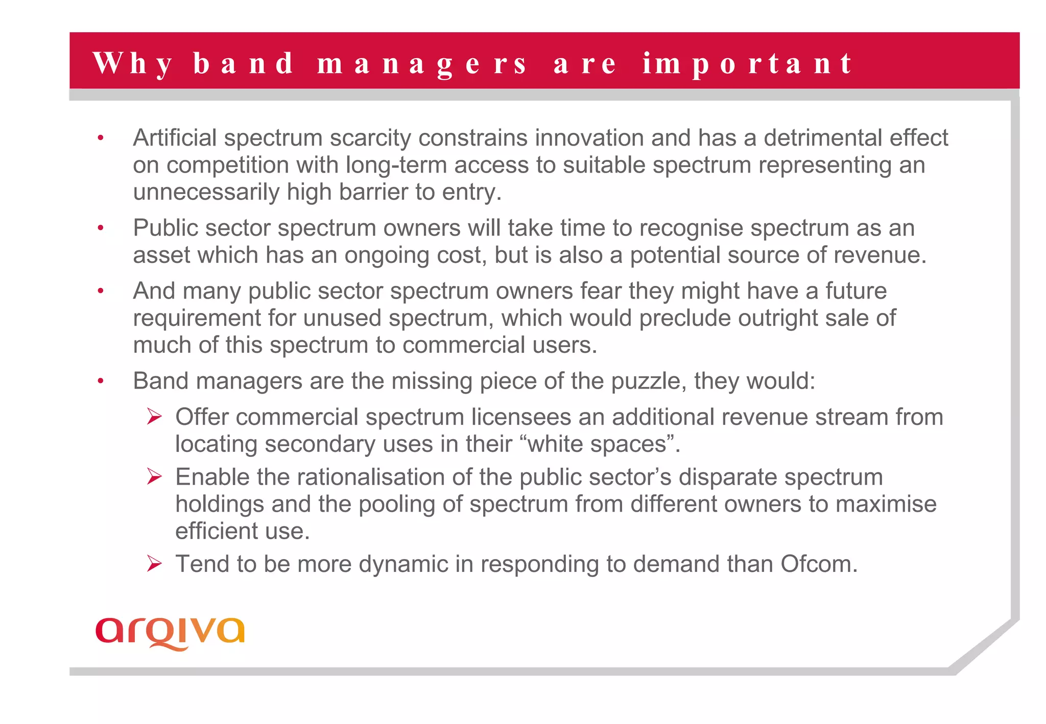 UK Spectrum Management | PPT