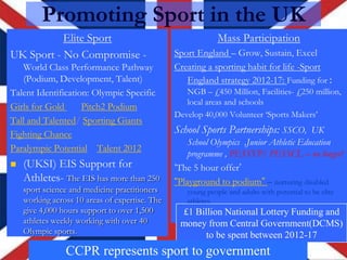 Uk structure of sport 2014 | PPTX | Olympic Sports | Sports
