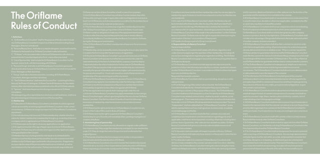 Oriflame Success Plan | PDF