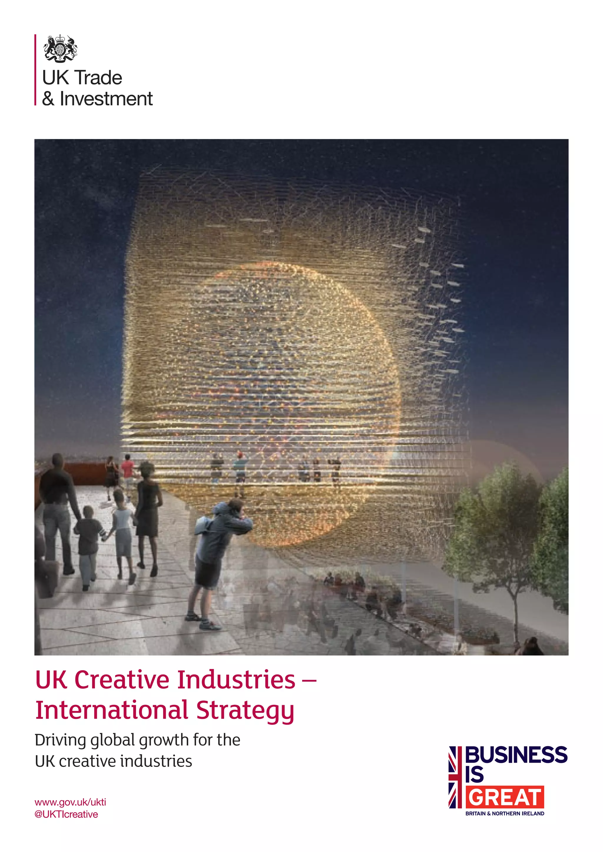 UK Creative Industries – International Strategy | PDF