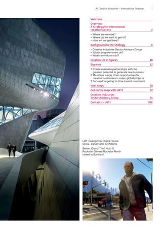UK Creative Industries – International Strategy | PDF
