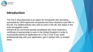 uk tier 2 sponsorship visa consults in Hyderabad | PPT