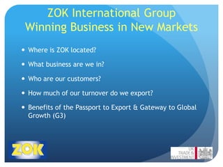 Zok International | PDF
