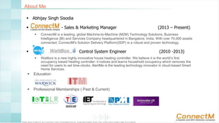 M2M Opportunity in India | PPT