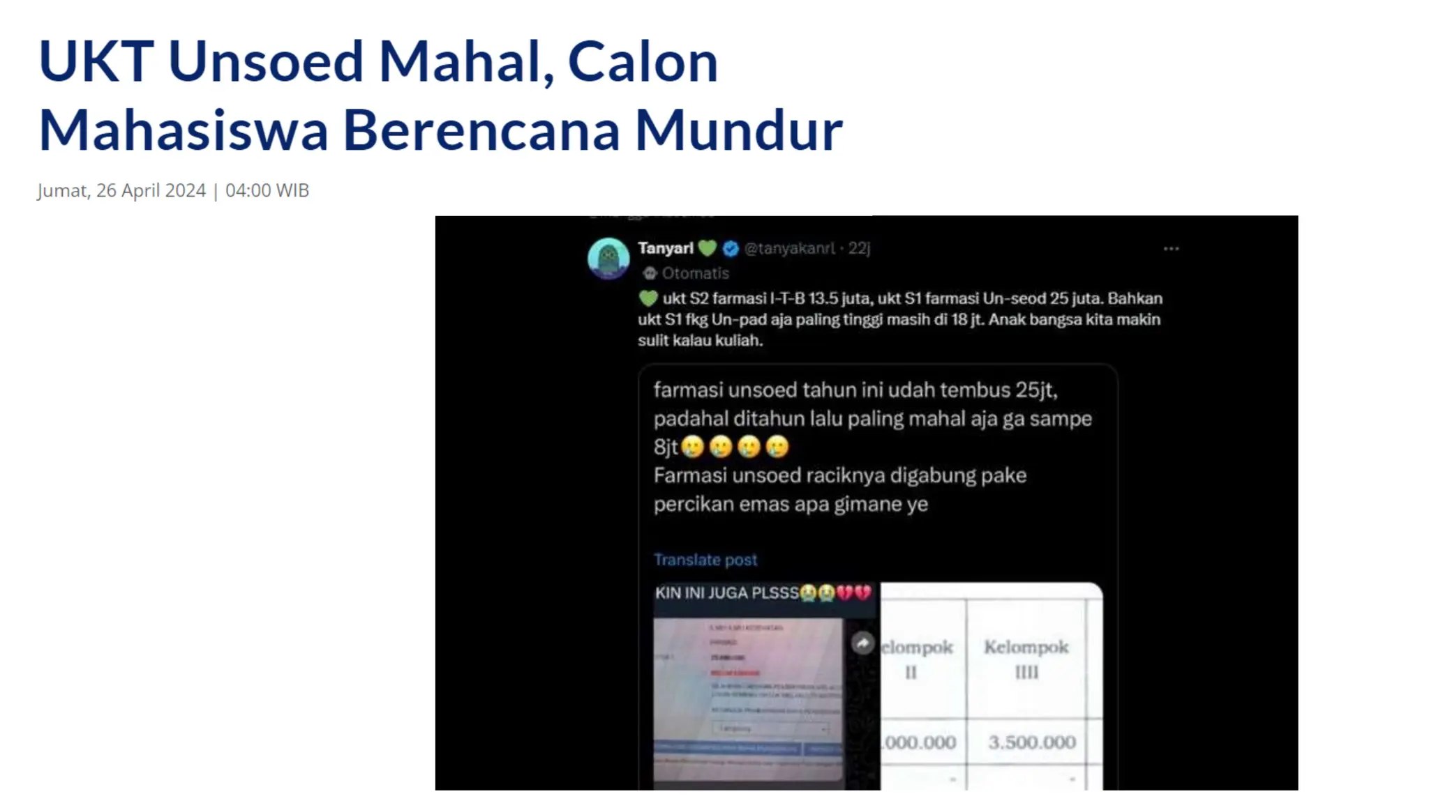 Materi Kajian Mahasiswa UKT Melangit, Mahasiswa Menjerit.pptx