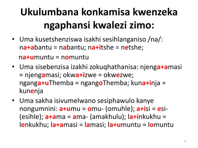Ukulumbana konkamisa(1) | PPTX