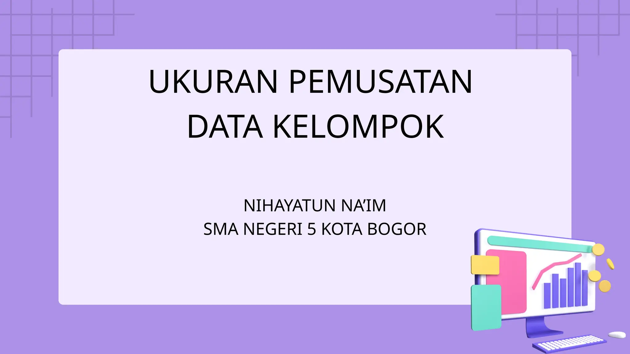 Ukuran pemusatan data kelompok mean median dan modus | PPTX