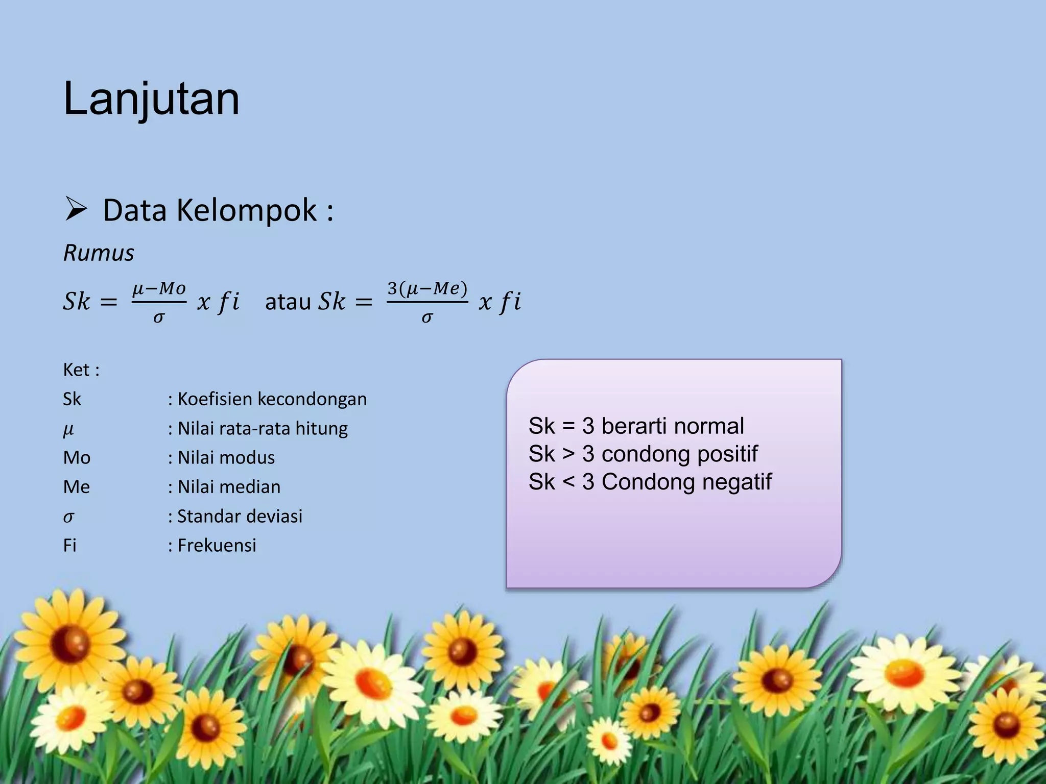 Ukuran Penyebaran Data | PPTX