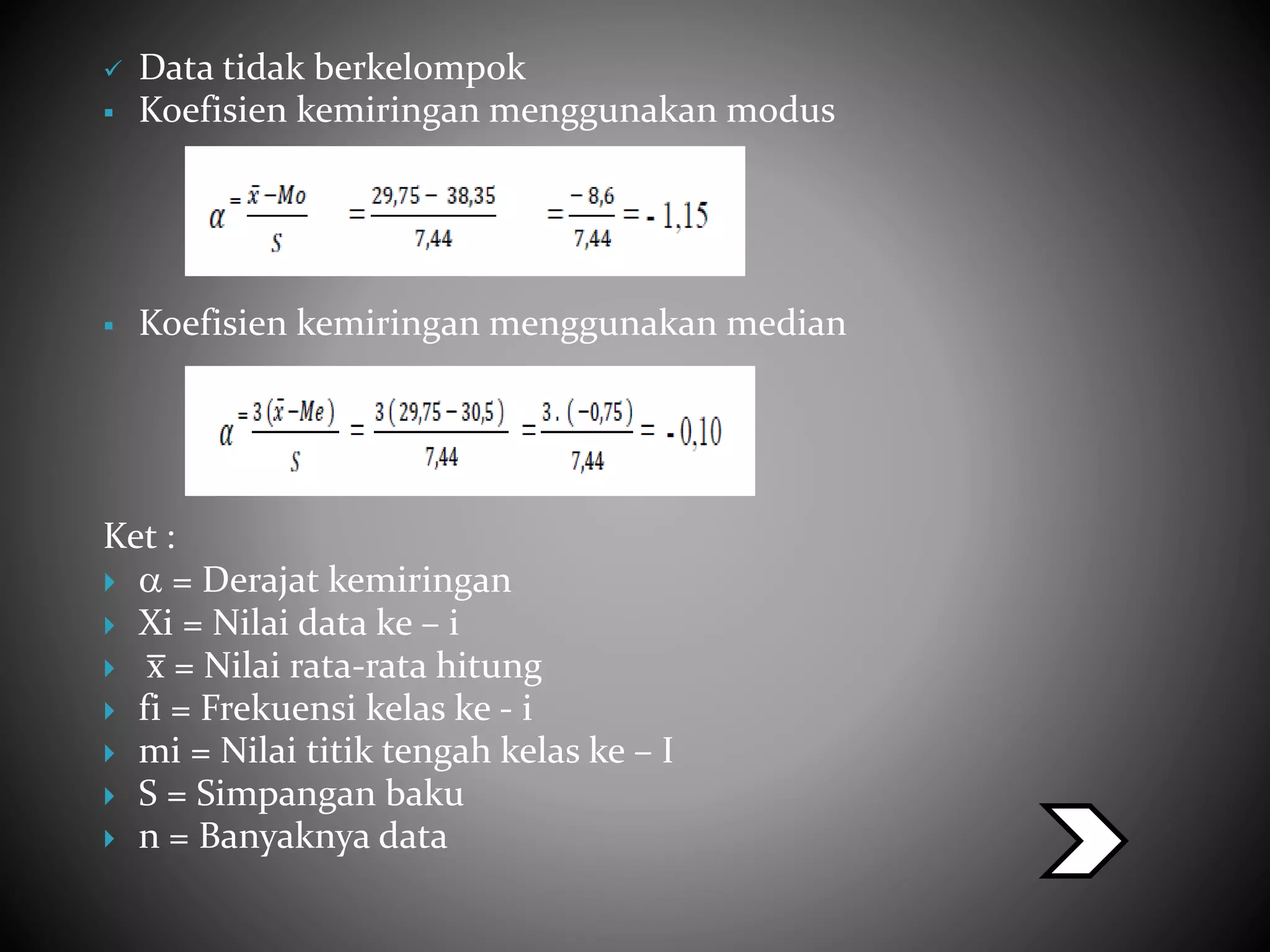Ukuran penyebaran data | PPT