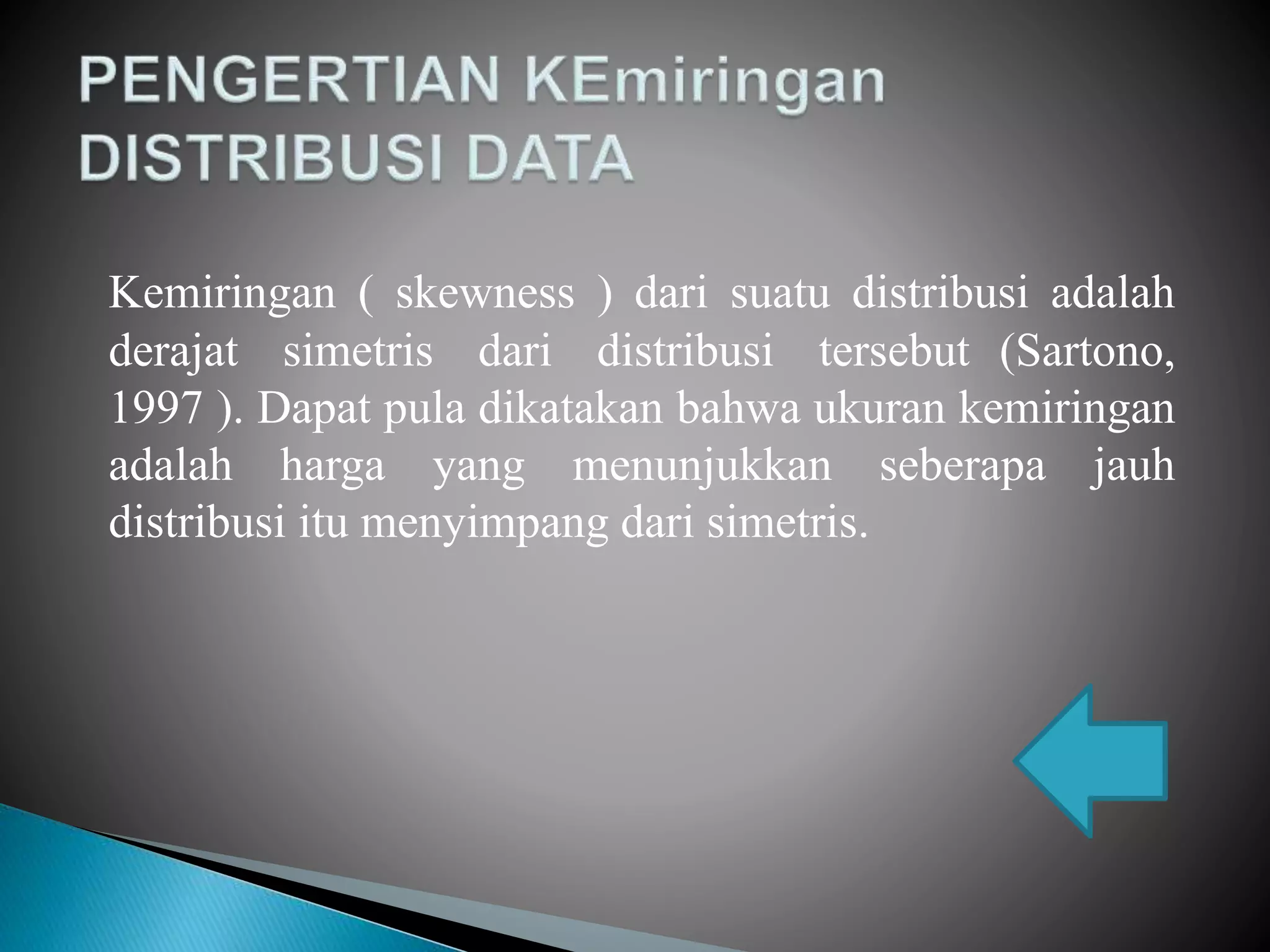 Ukuran penyebaran data | PPT
