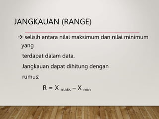 UKURAN_PENYEBARAN_DATA_LENNI.ppt