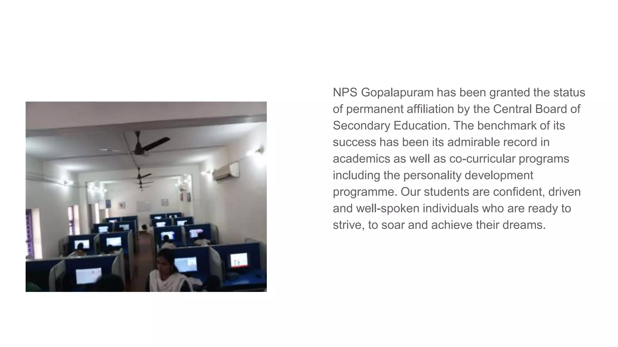 national public school gopalapuram | PPT
