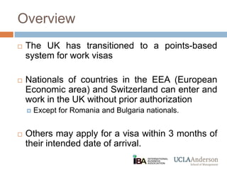 UK work authorization rules | PPT