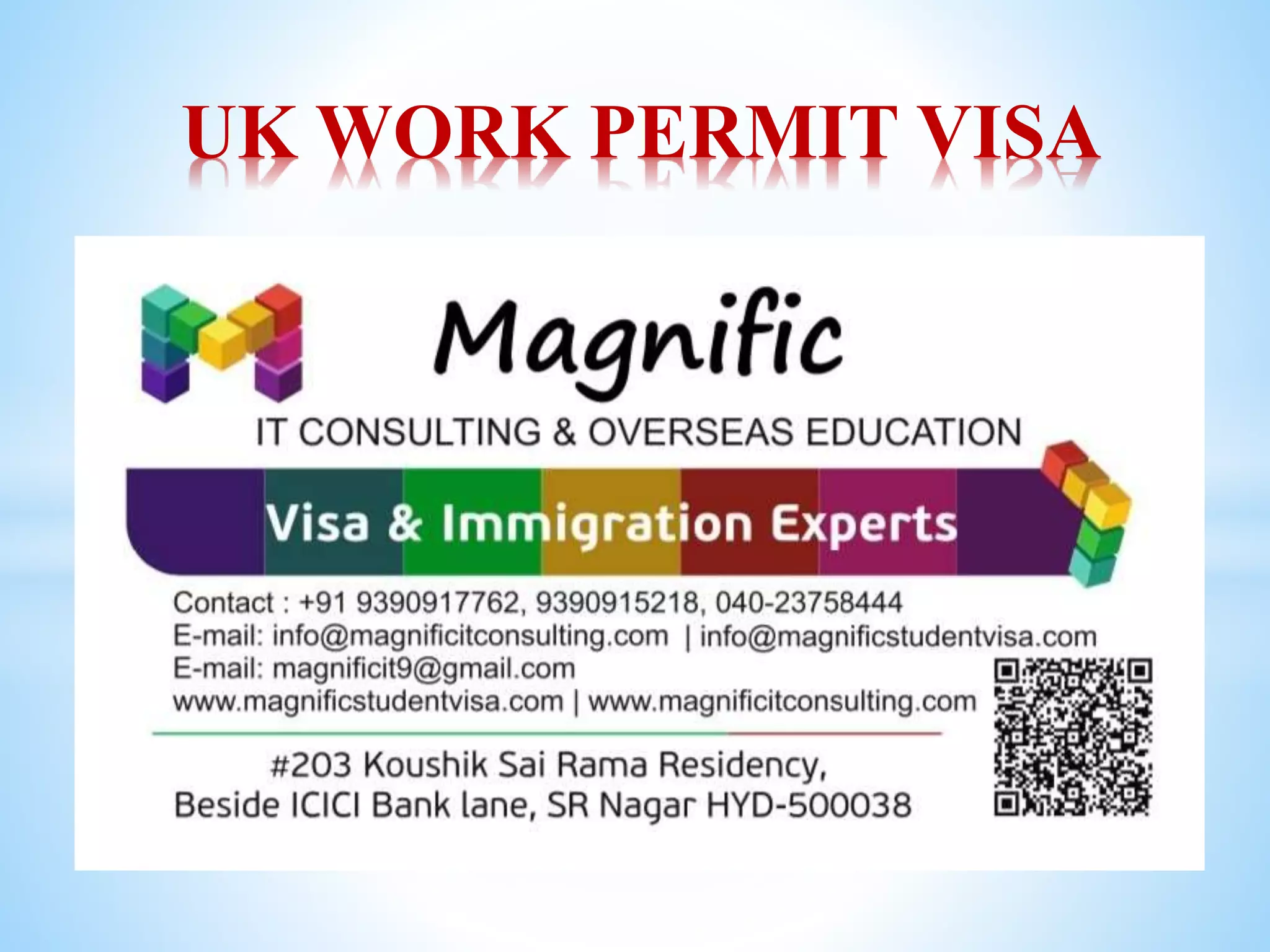 UK work permit Filing Consultancy in Hyderabad | PPT