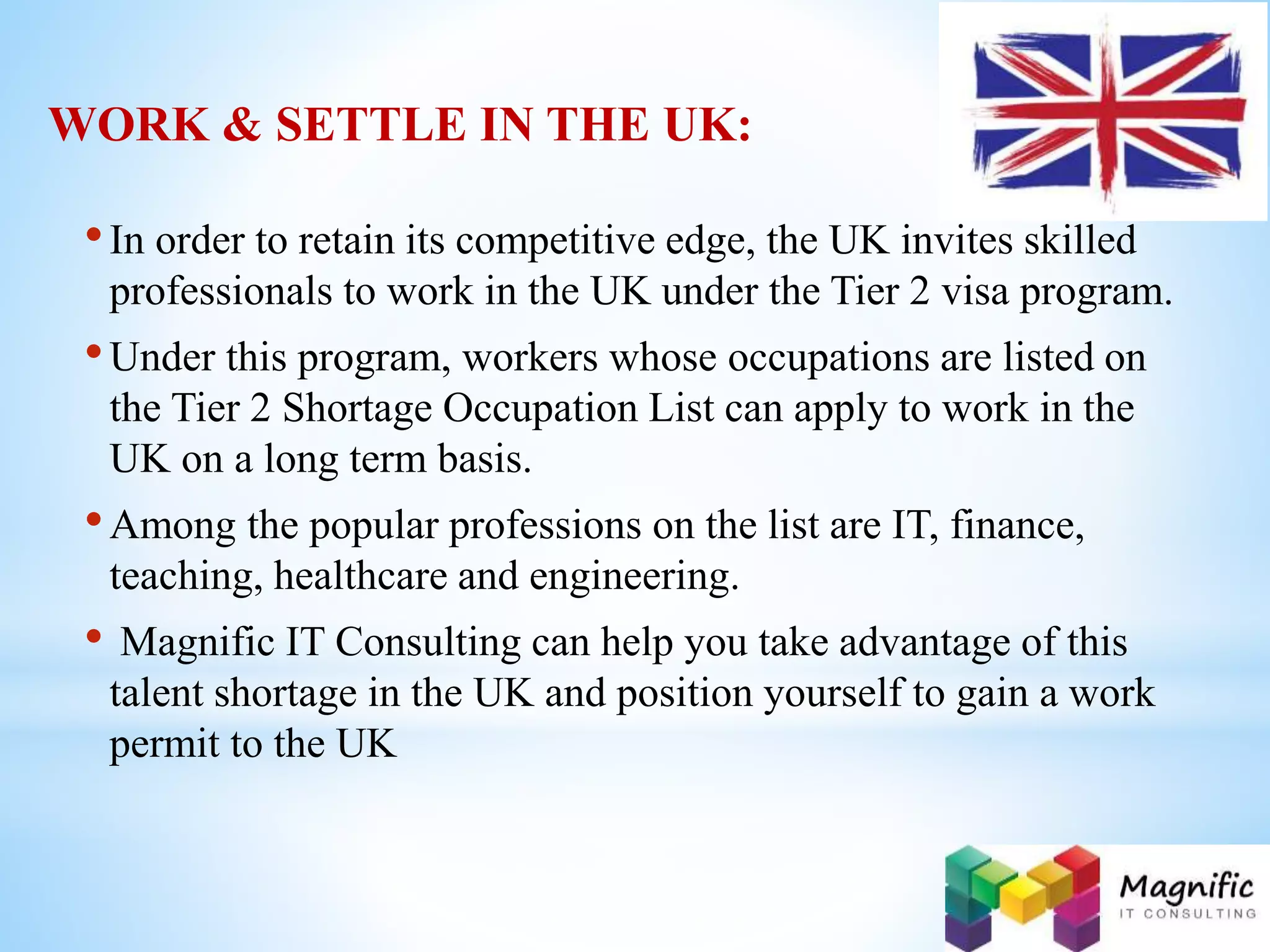 UK work permit Filing Consultancy in Hyderabad | PPT