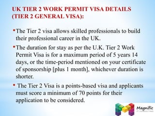UK work permit Filing Consultancy in Hyderabad | PPT