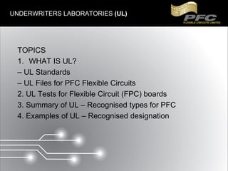 UL (Underwriters Laboratories) | PDF