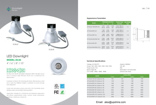 Up-shine Lighting 2015 UL approved LED Lights Catalog | PDF