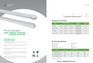 Up-shine Lighting 2015 UL approved LED Lights Catalog | PDF