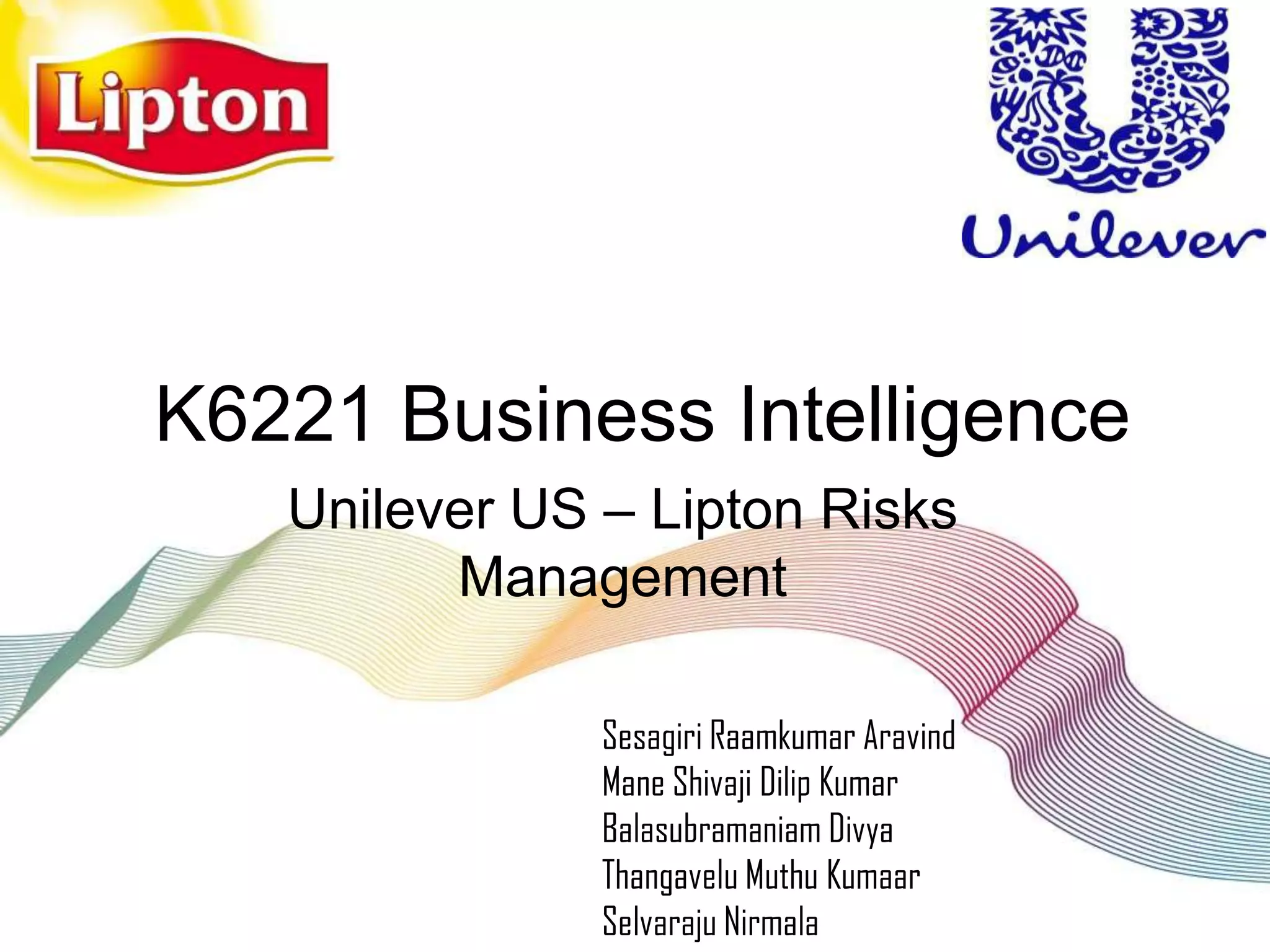 Ul lipton-presentation v4 | PPT