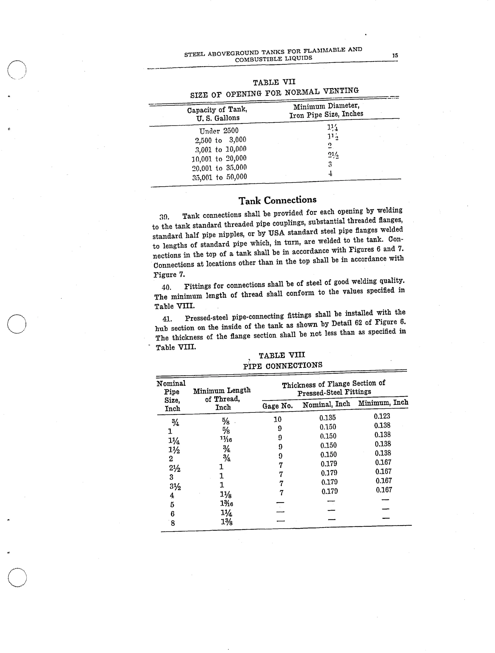 Ul 142 steel above ground tanks for flammable and combustible liquids | PDF