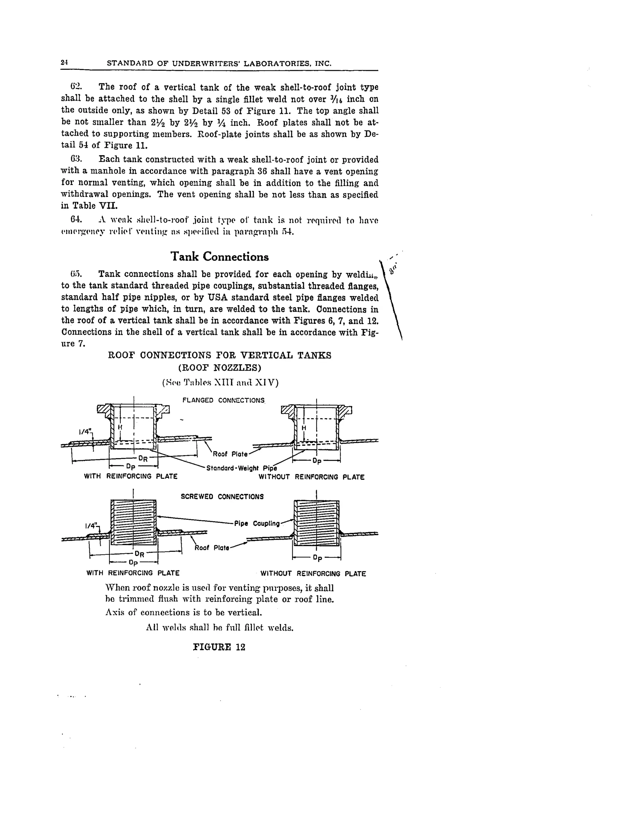 Ul 142 steel above ground tanks for flammable and combustible liquids | PDF