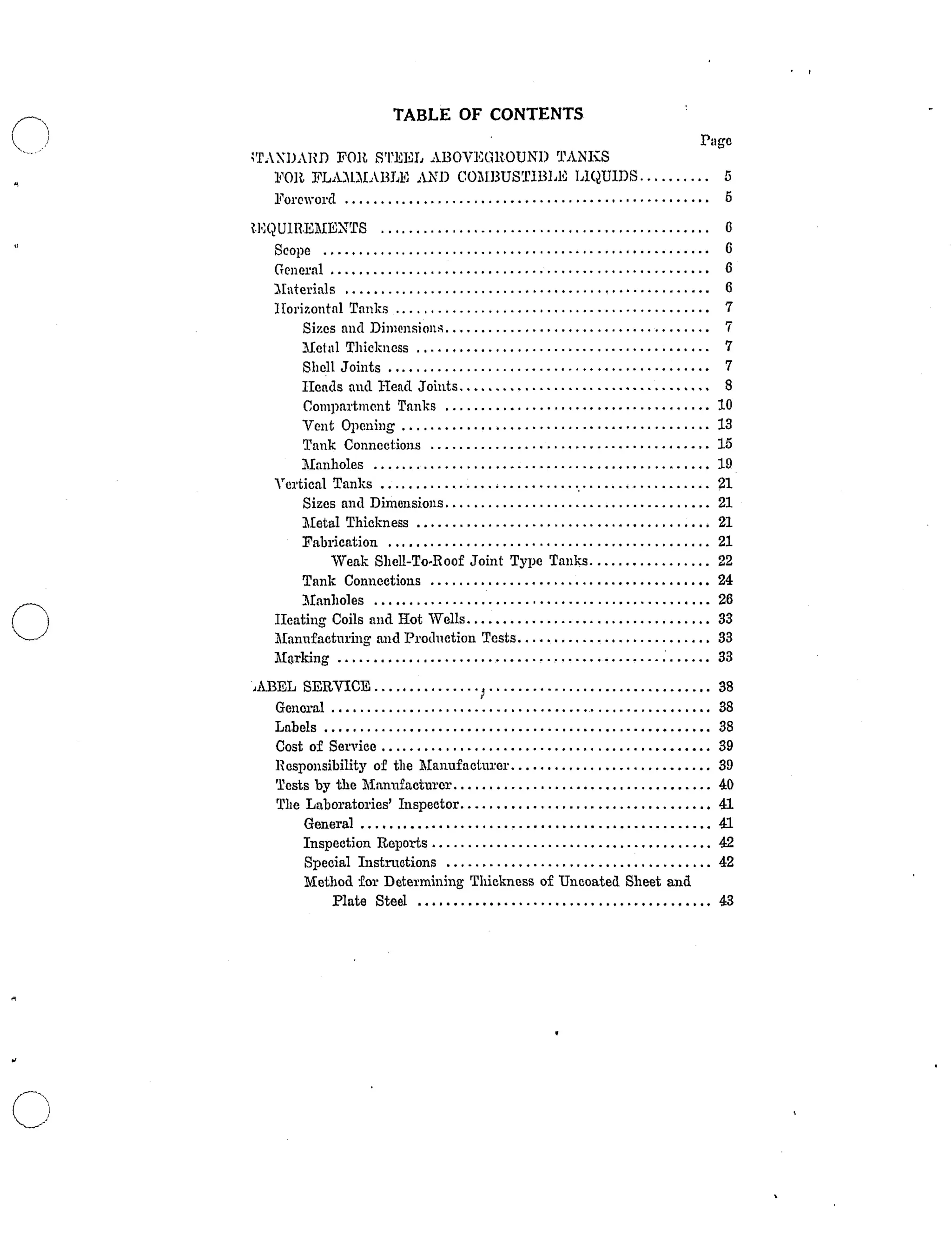Ul 142 steel above ground tanks for flammable and combustible liquids | PDF