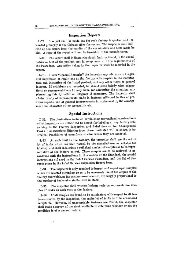 Ul 142 steel above ground tanks for flammable and combustible liquids | PDF