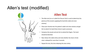 Vasculature of upper limbs anatomy medical school | PPTX