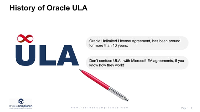 Oracle License Management Training - Oracle ULAs, PULAs and Pool of ...