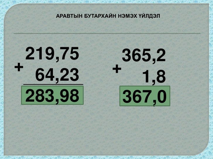 аравтын бутархай Ulam ундрах