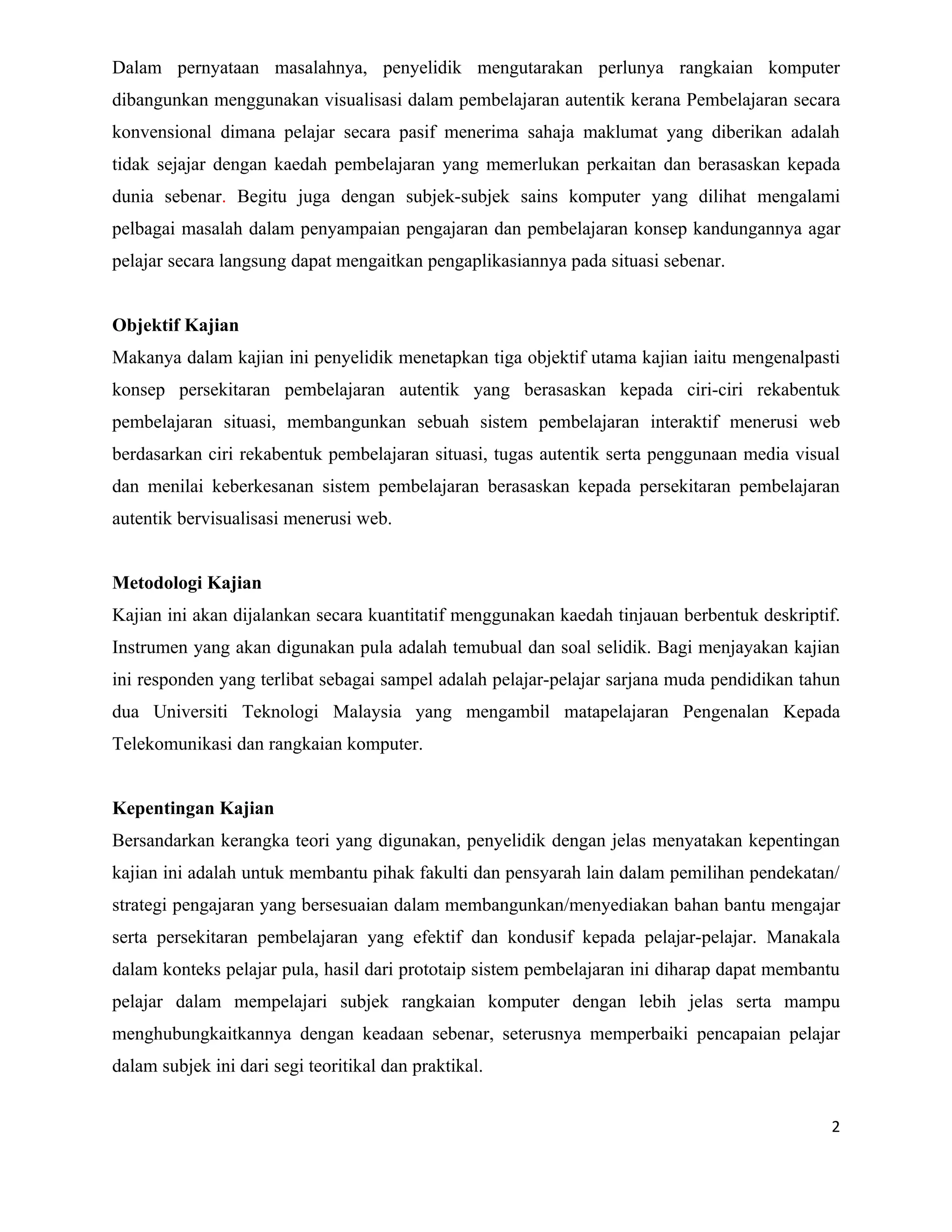Penulisan Ulasan Artikel | DOC