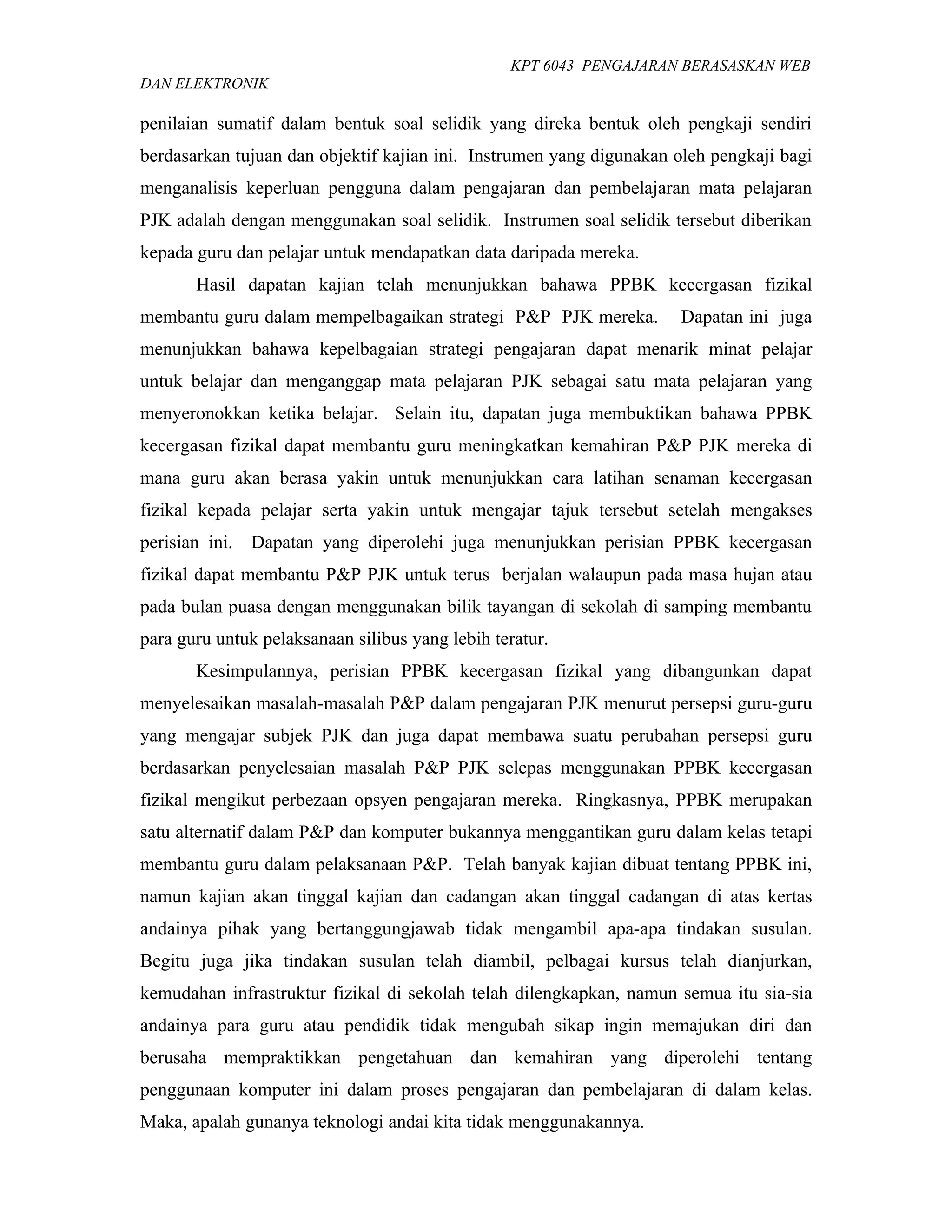 Ulasan bacaan artikel | DOC