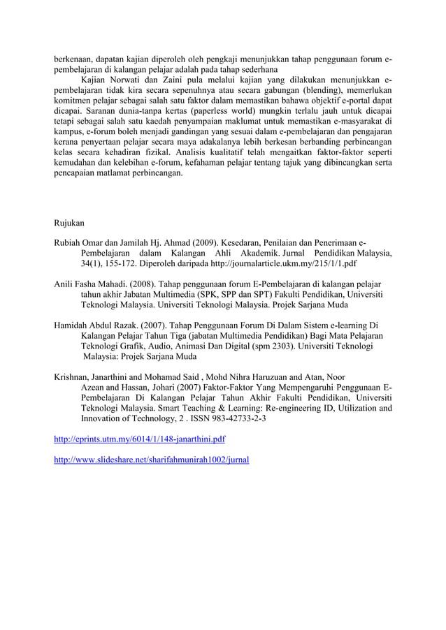 Ulasan e pembelajaran | PDF