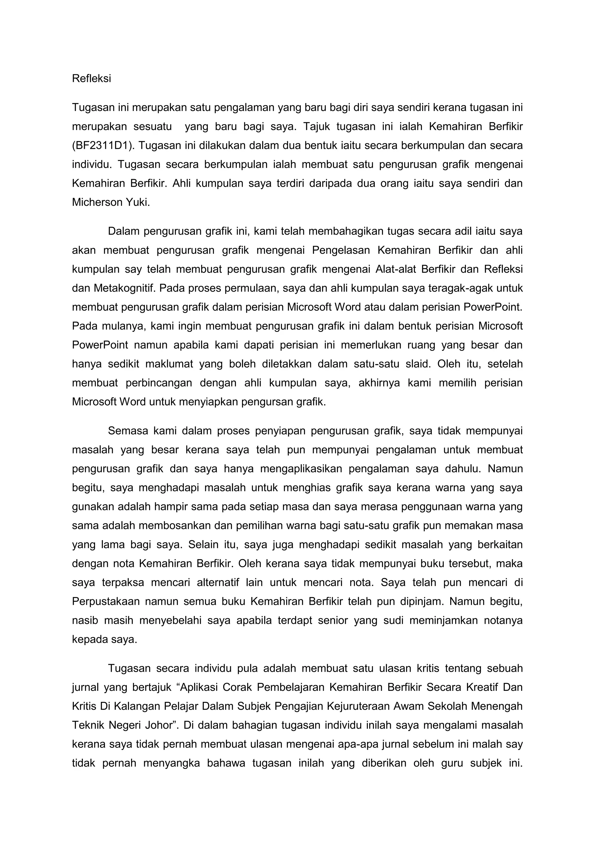 Ulasan Kritis Bf Docx