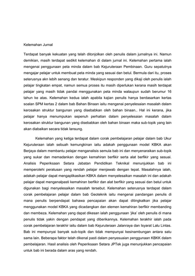 Ulasan Kritis Bf Docx