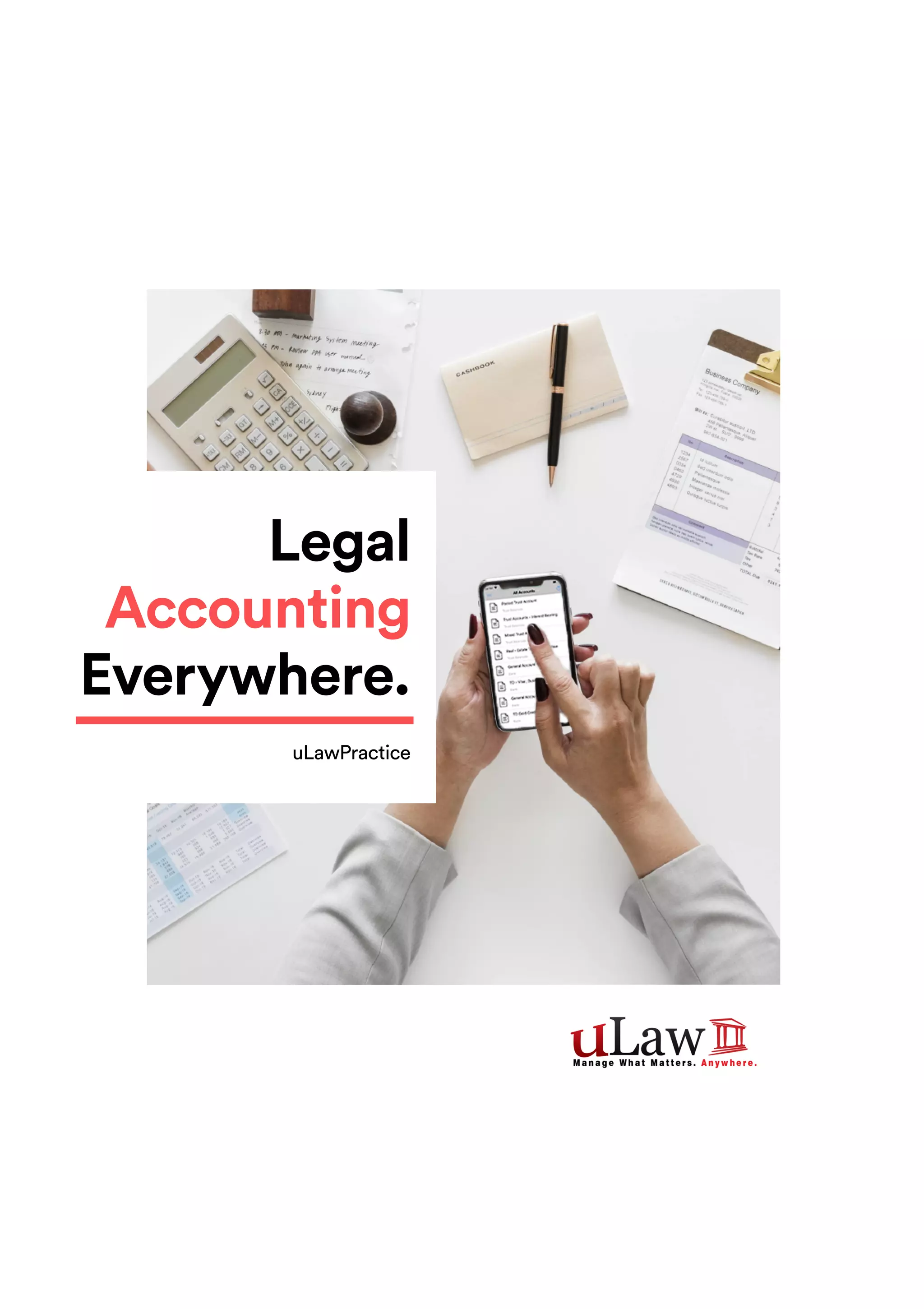 uLaw Legal Accounting Brochure | PDF